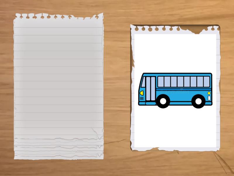 Transport Yes No game - Speaking cards