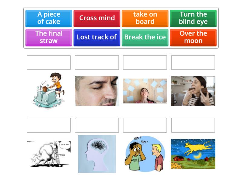 Idioms Gold experience B2 Unit1 - Match up