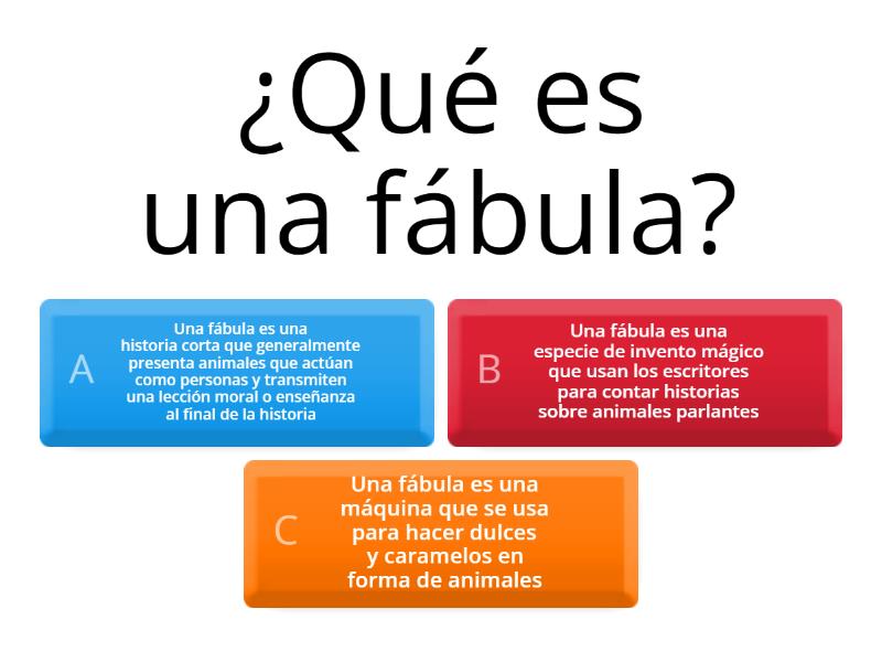 fabula - Quiz