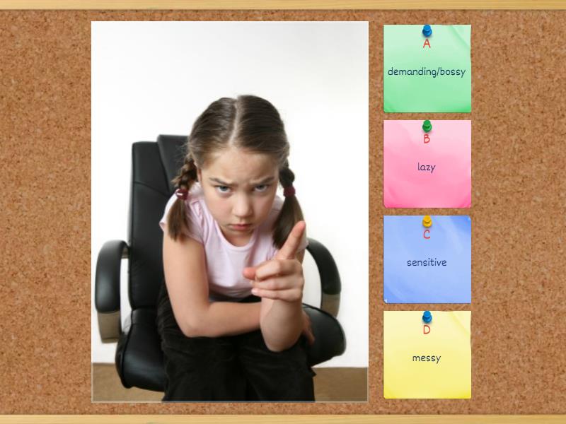 personality cards - Quiz