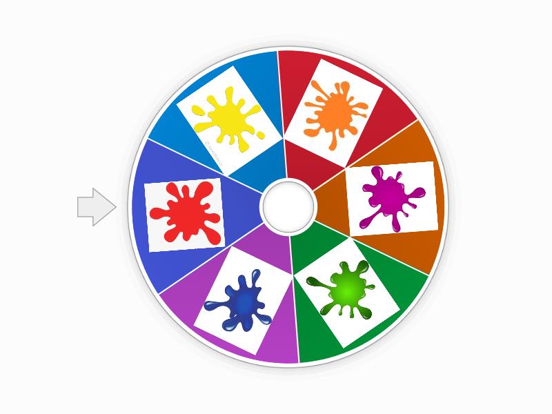 Colors - Spin the wheel