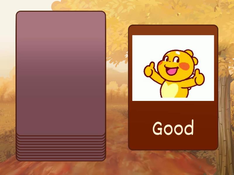 Adjectives - Speaking cards