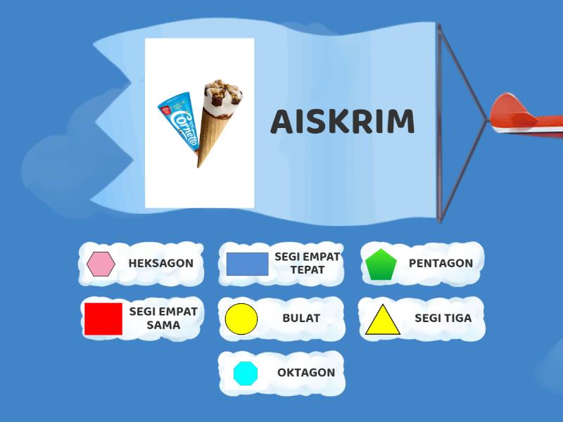 MENGENAL BENTUK DAN OBJEK - Find the match