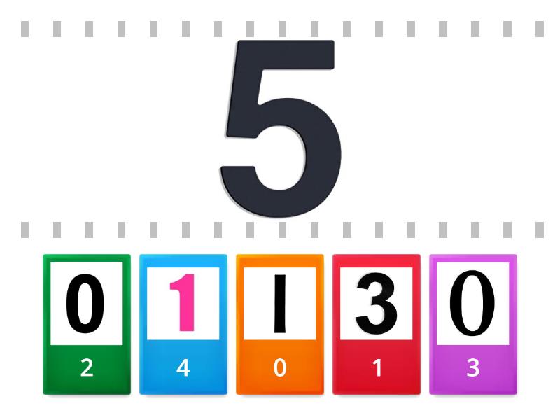 Number bonds - Find the match