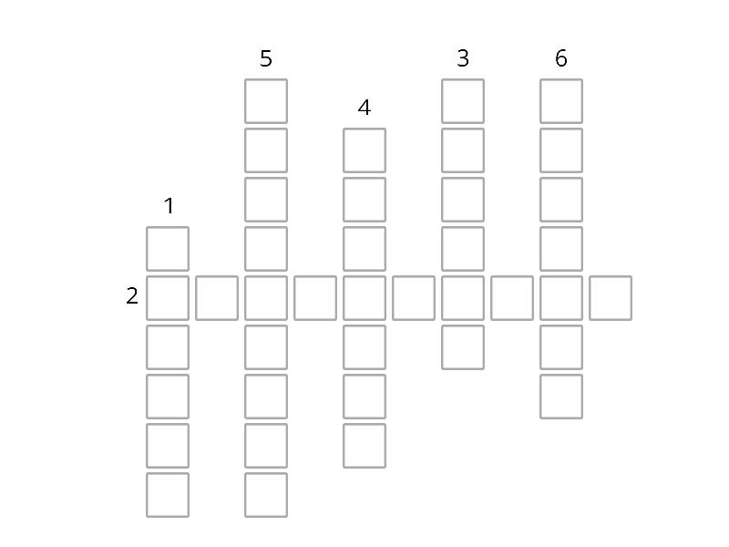 Reflexive pronouns - Crossword