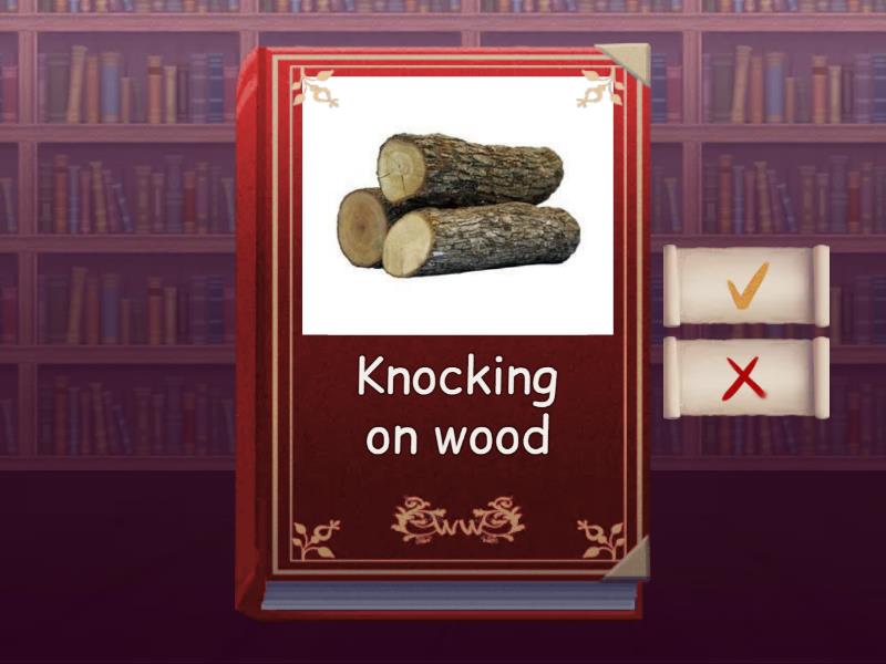 British superstitions: good or bad luck? - Flash cards