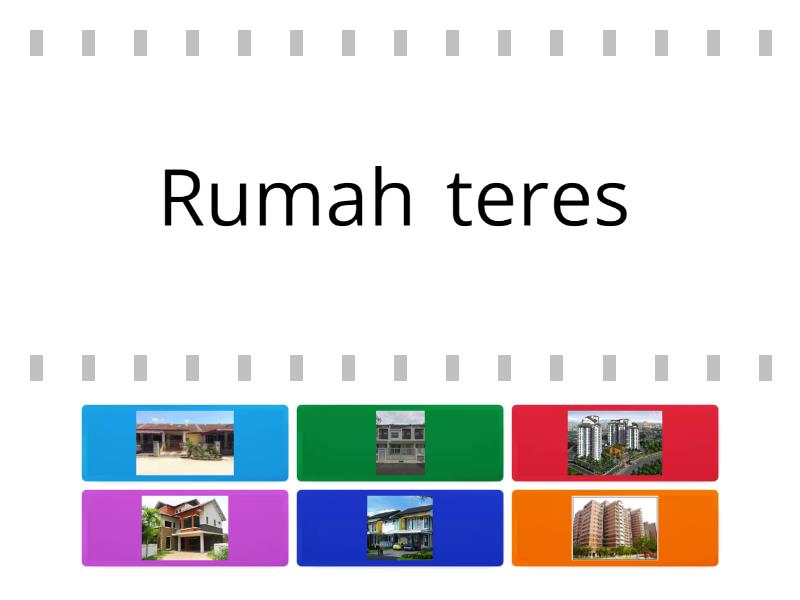 KAMUS BERGAMBAR- Rumah - Find the match