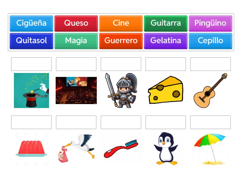 Une las palabras con hiatos y diptongos, con grupos consonánticos y ...