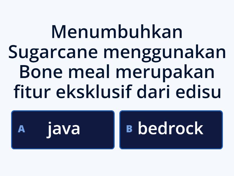 Apa itu Minecraft? - Quiz