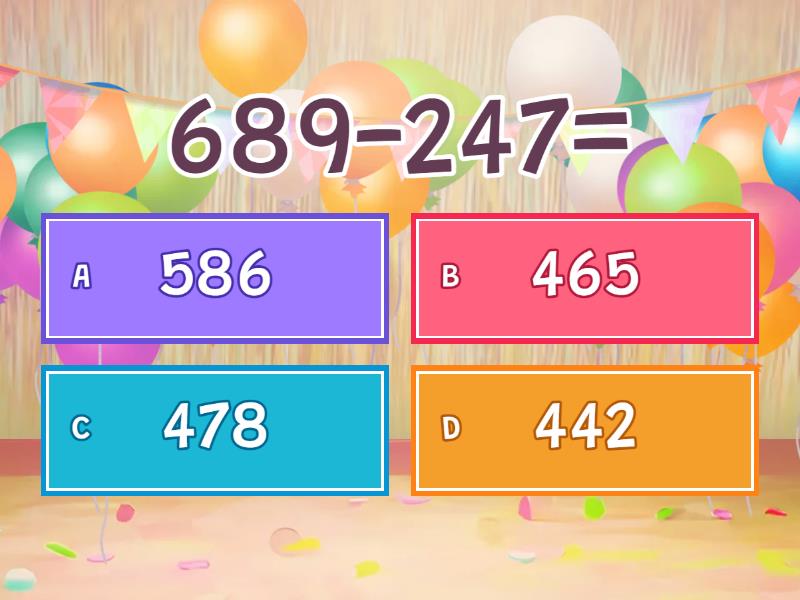 GRADE 2 WAYS TO MATH PRACTICE - Quiz