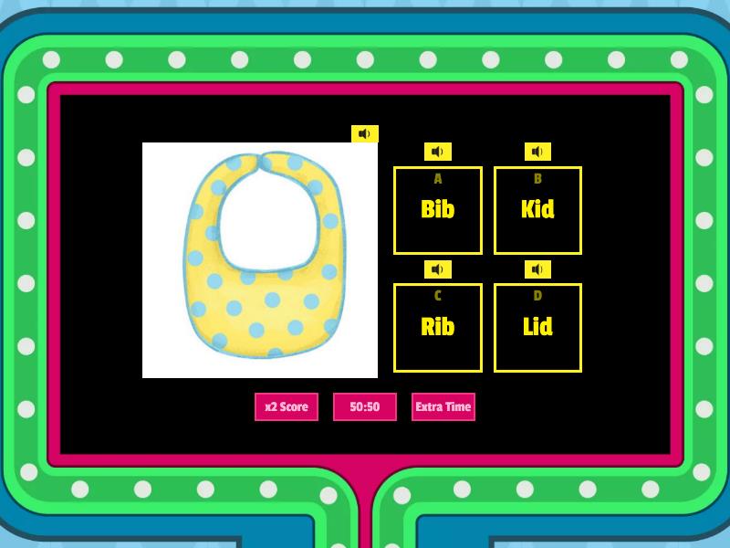 Oxford Phonics i-ip-ib-id - Gameshow quiz