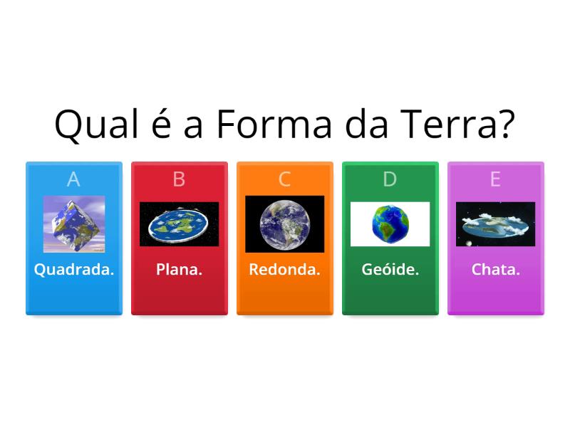 O PLANETA TERRA E SEUS MOVIMENTOS. - Quiz
