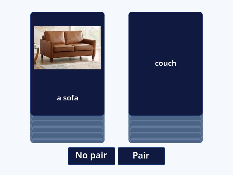 Week 6 Vocabulary - Pair or No Pair