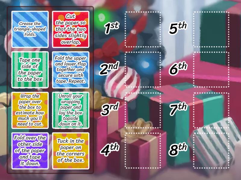 GIFTS! - Rank order