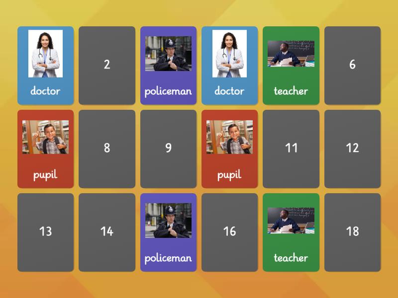 Jobs - Matching pairs