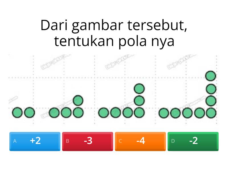 Pola Gambar dan Pola Bilangan - Quiz