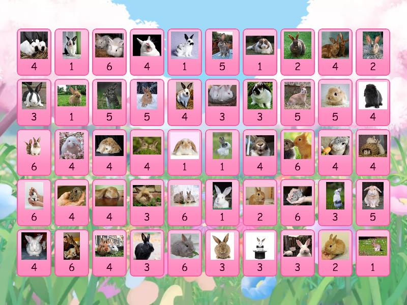 Spring Review (kindergarten/ for Jeopardy style game) - Flip tiles