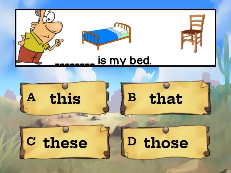 Roadmap unit 2 This/that/these/those - Test