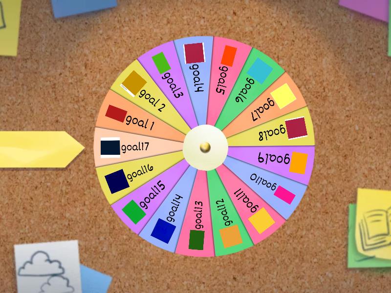 SDG's Wheel - Spin the wheel