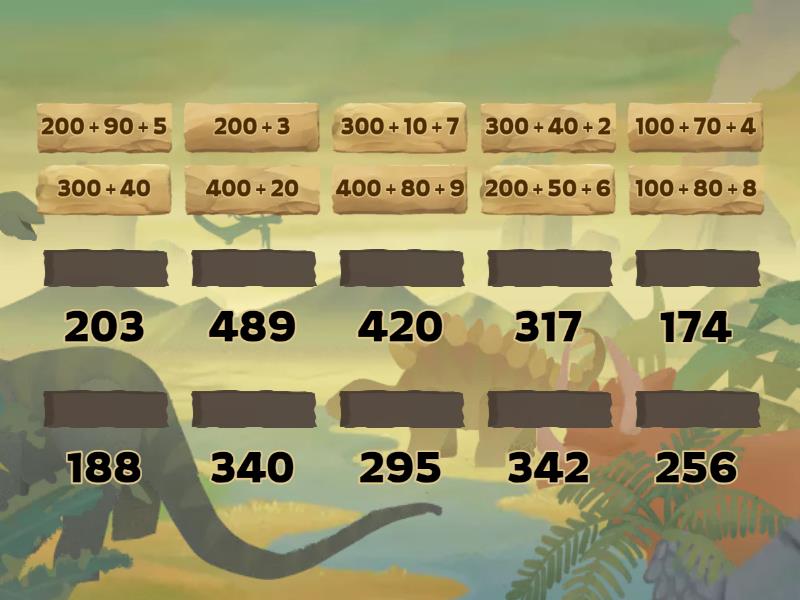 (M2) Expanded Form - Match up