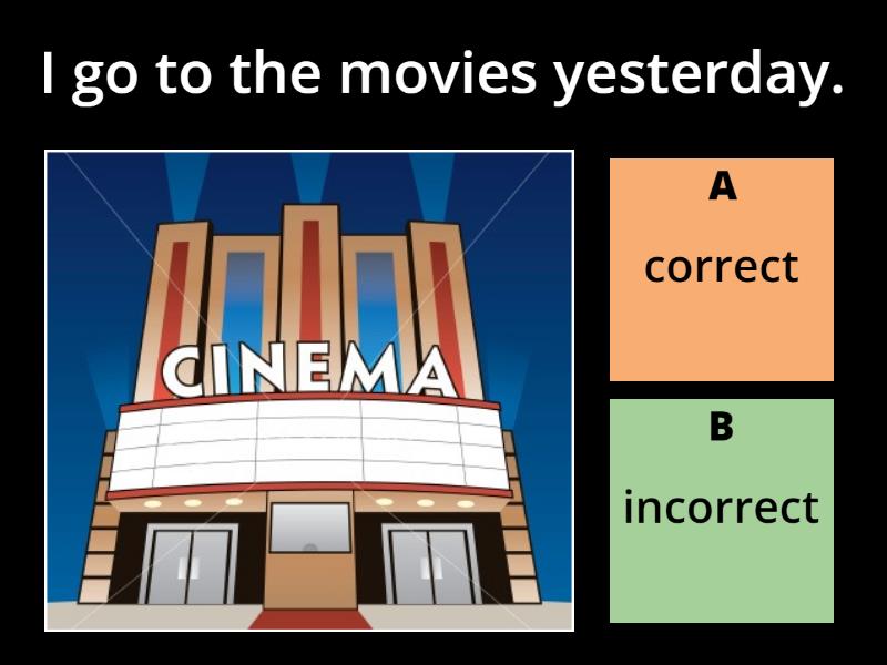 Simple Past errors - Quiz