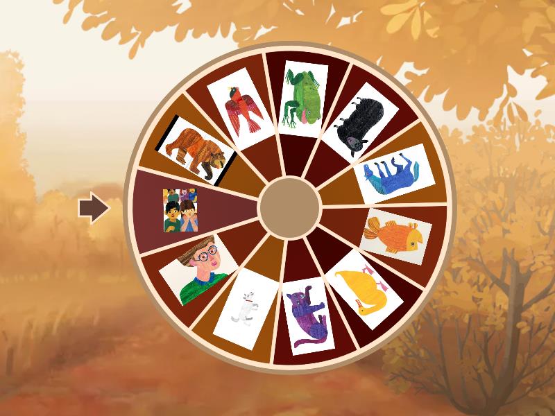 Spinning wheel - Brown Bear, Brown Bear, What Do You See? - part 1 ...
