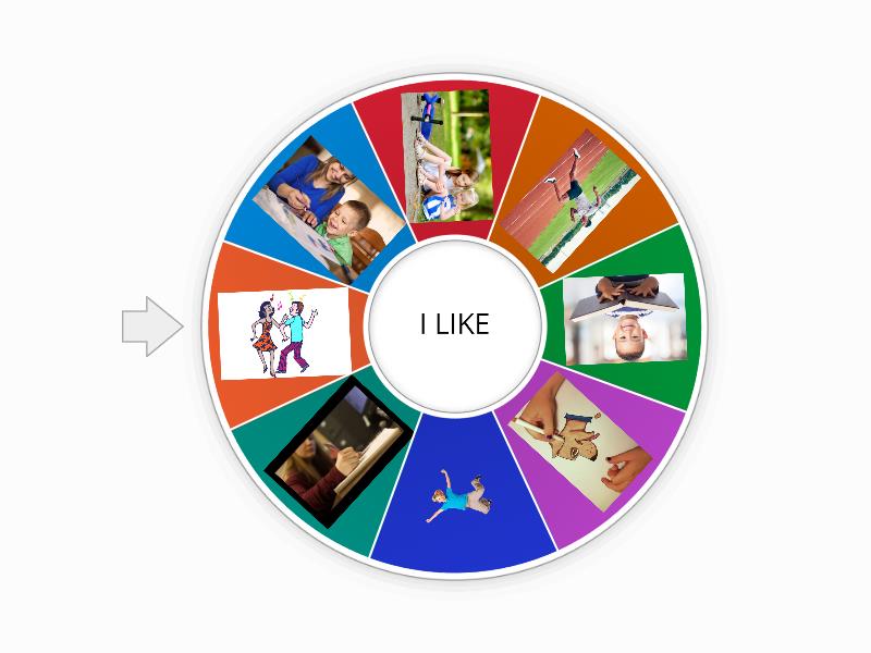ACTIVITIES AT SCHOOL - Spin the wheel