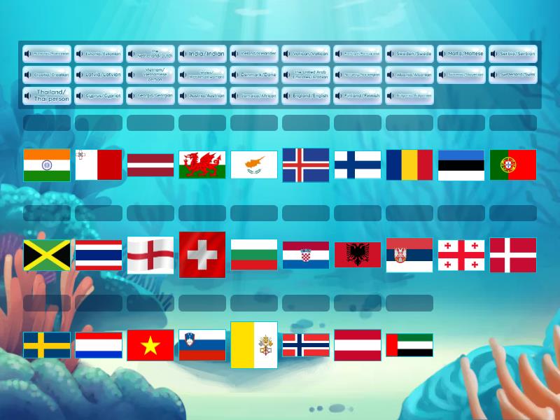 2 part flags - Match up