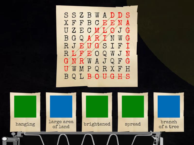 The Iron Man- Chapter 3 - Wordsearch