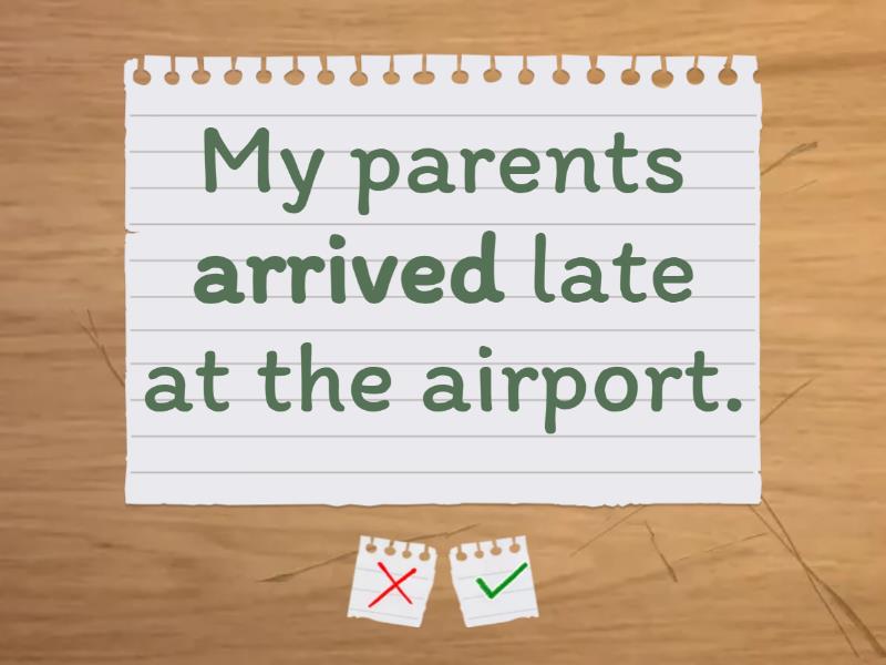 Bloggers 2 Unit 5B - Negative past simple sentences - Flash cards