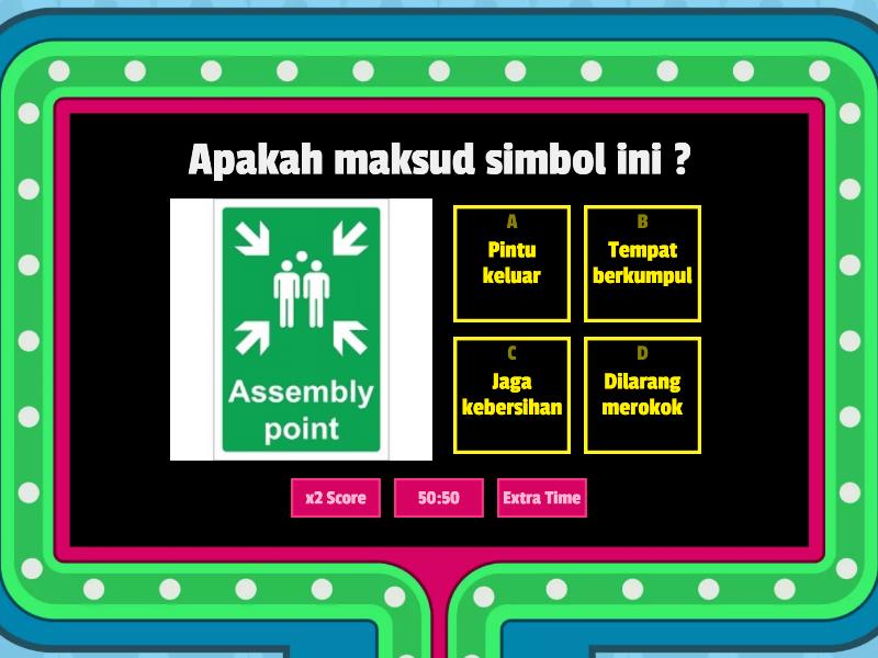 SIMBOL DAN TANDA KESELAMATAN DI BENGKEL - Gameshow quiz