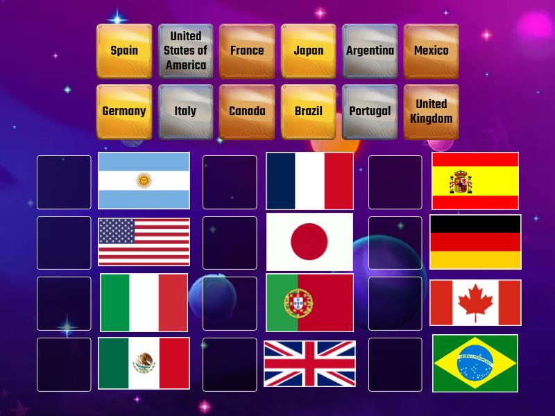 Countries - Match up