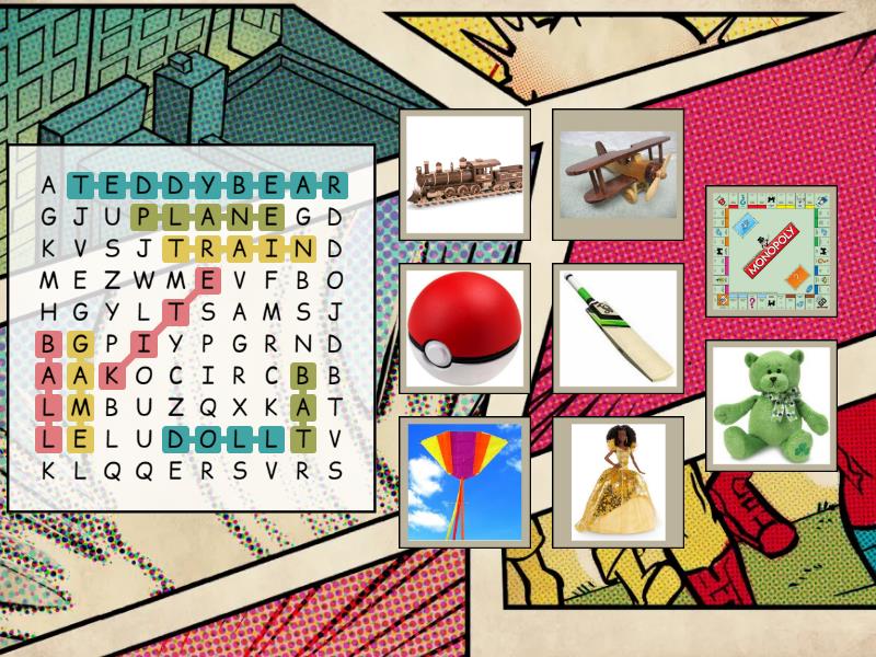 TOYS - Wordsearch