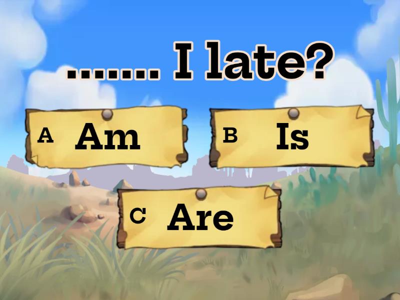 VERB TO BE - SIMPLE PRESENT - 測驗