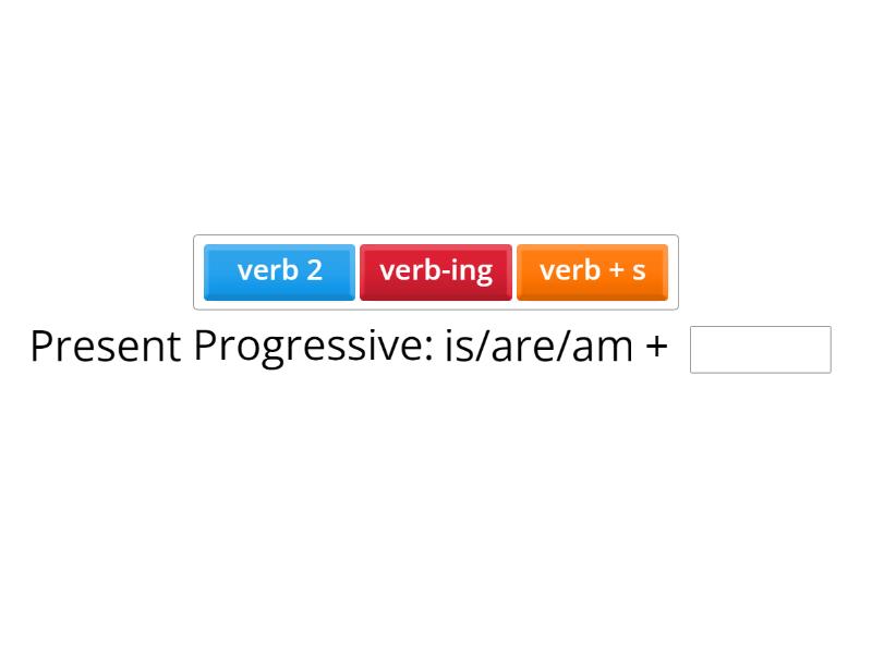 Present Progressive - Complete the sentence