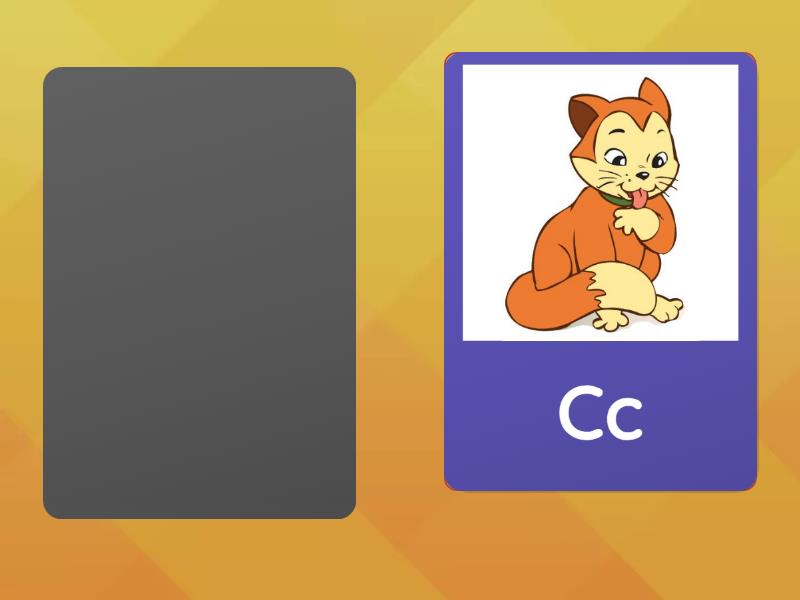 Letter Cc - Speaking cards