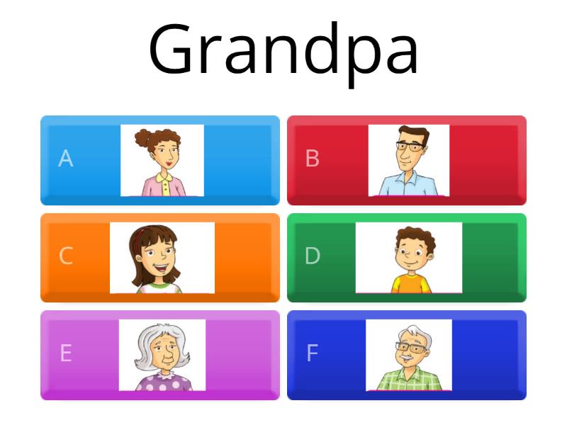 Family members - Quiz