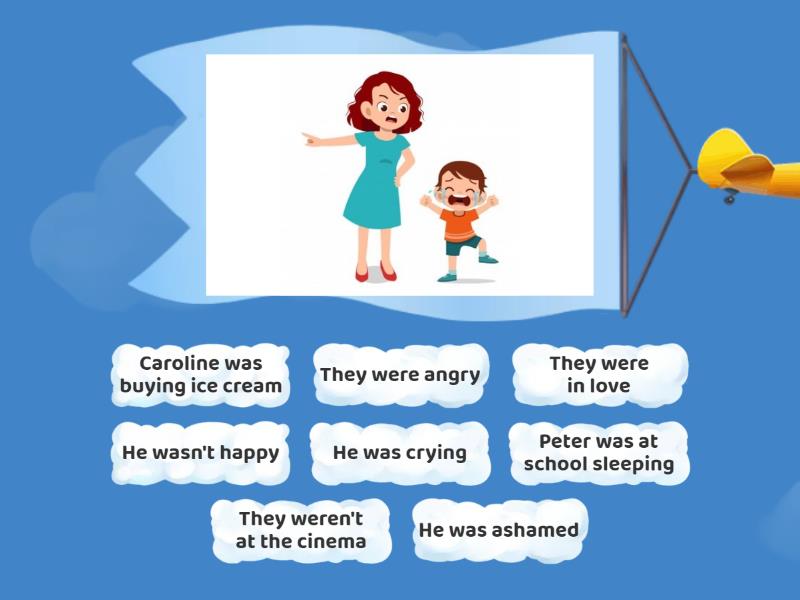 Select the illustrations according to the sentences. - Cada oveja con ...