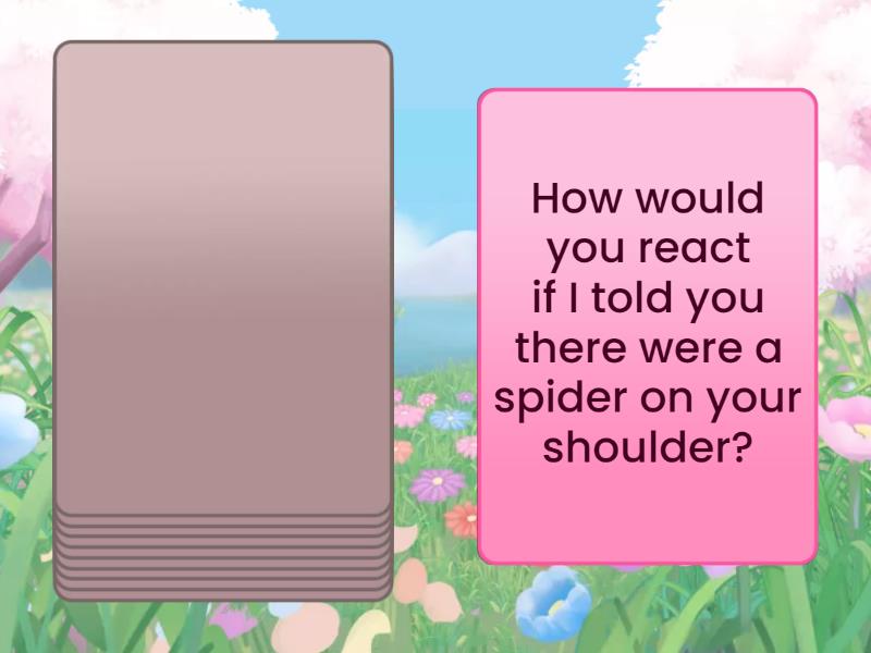 Second Conditional (Hypothetical) - Speaking cards