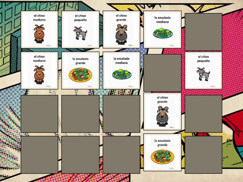 Los Tres Chivos - Memoria - Matching pairs