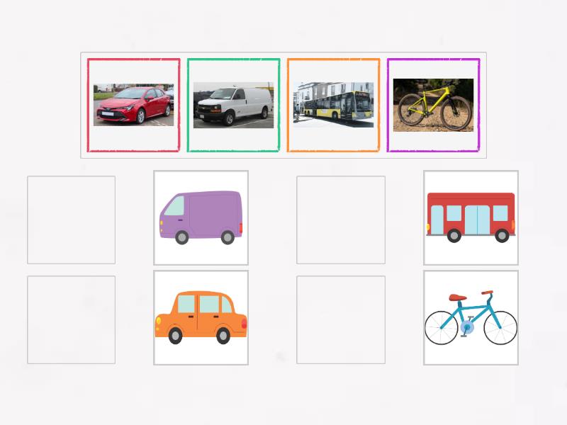 Match the transport - Match up