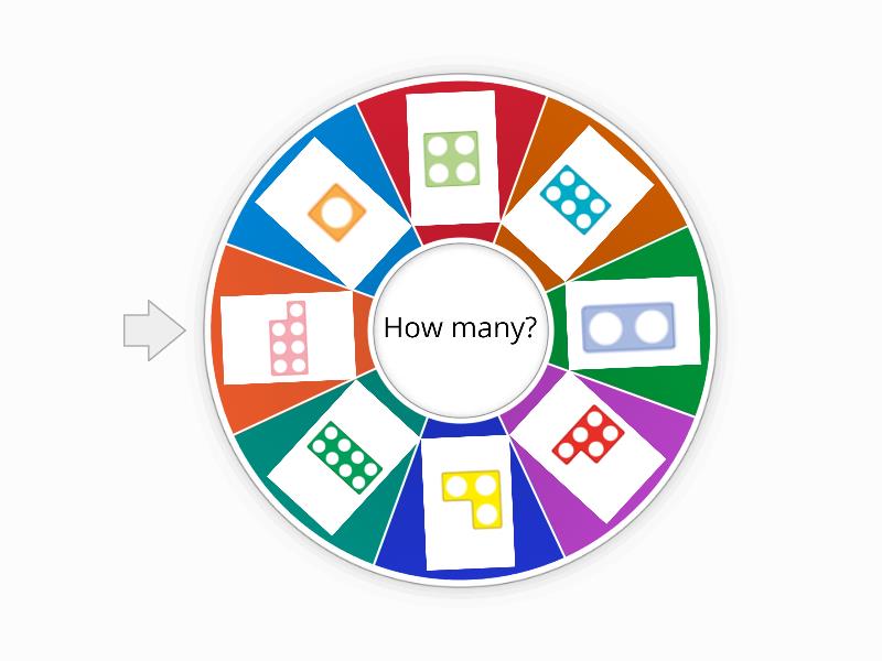 .Copy of Numicon Spinner - Spin the wheel
