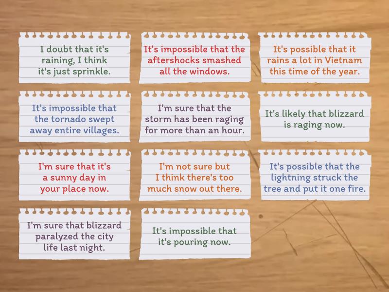 modals deduction paraphrase_disasters - Flip tiles