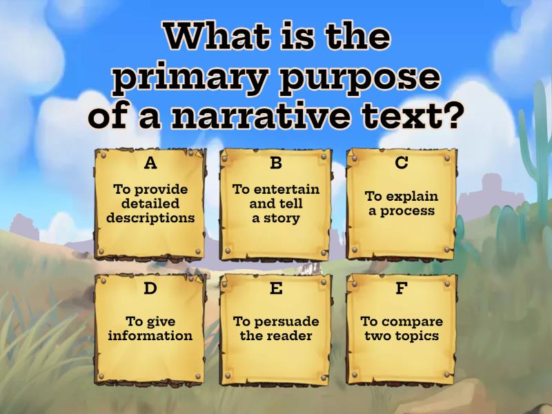Narrative Text | Group 4 - Quiz