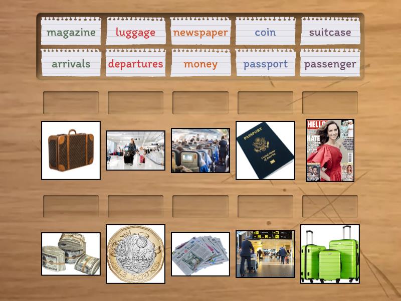 FF4. Unit 8. Vocabulary. - Match up