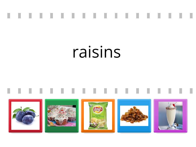 FF Starter Unit 9 Food - Find the match