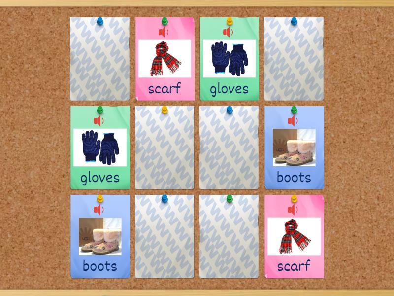 WINTER CLOTHES - Matching pairs