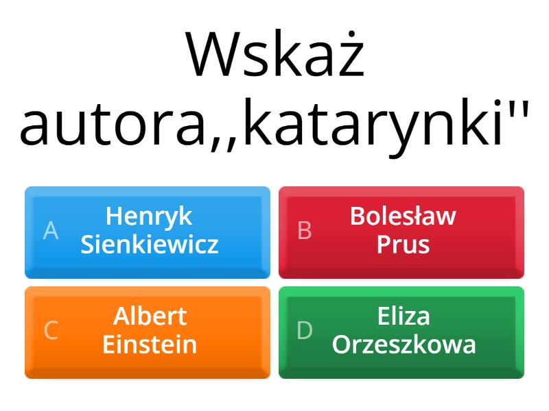 Klasa 5 katarynka - Test