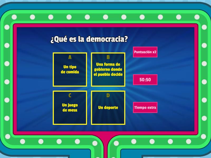 democracia - Concurso de preguntas