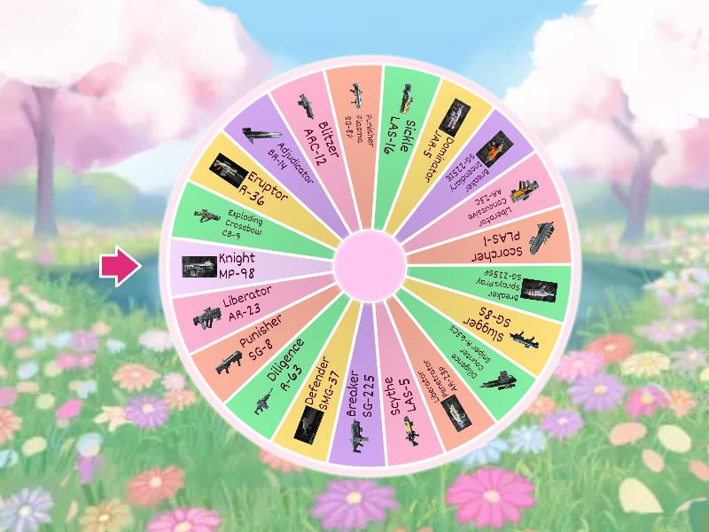 Helldivers 2 Primary Weapon - Spin the wheel